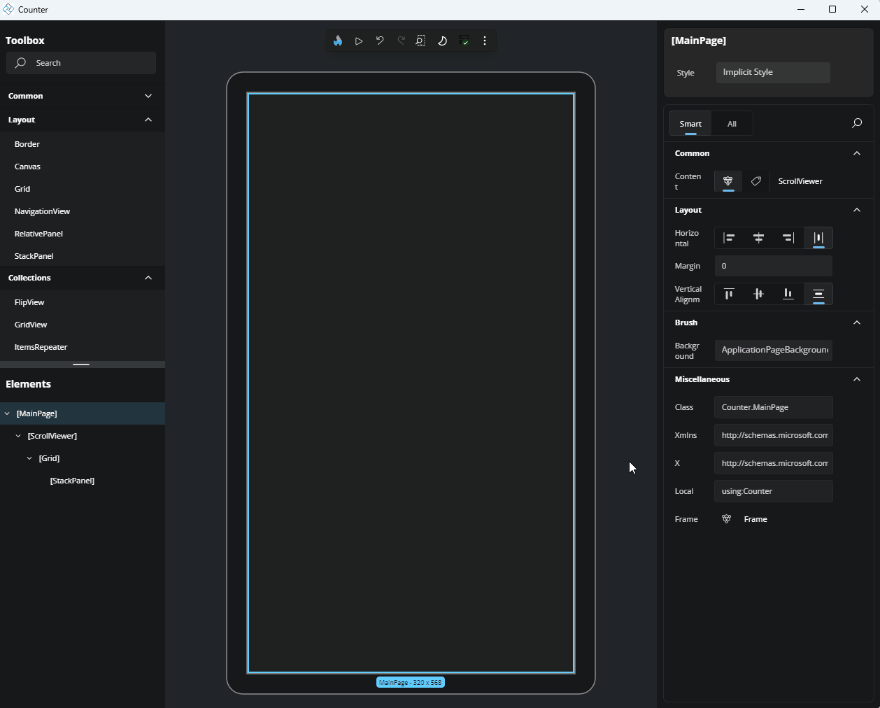 Create a Counter App with Hot Design®